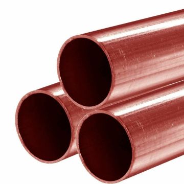 Quality 99.99% Pure Copper Round Pipe High Tensile Strength for sale