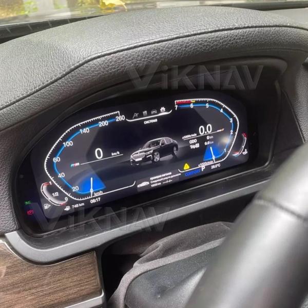 Quality VIKNAV 12.3 ” Digital Instrument Cluster For BMW X3/X4/X5/X6 2010-2019 for sale