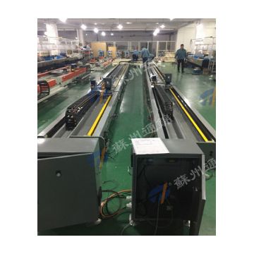 Quality Blue Robot Rail System , Non - Pollution Robot Linear Track Flexible To Install for sale