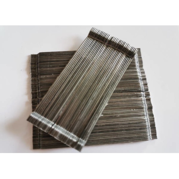 Quality 3D 65/35BG Glued Steel Fiber for Concrete Reinforcement for sale