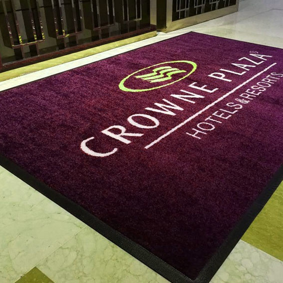 Quality 830*1500mm Custom Logo Mats Custom Size Entry Mats Residential for sale