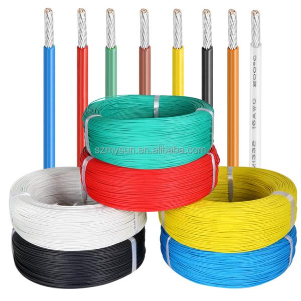 Quality UL3240 600V 200C 10-28AWG Silicone Rubber Wires and Cables for Home Appliance Heater and Industrial Power for sale