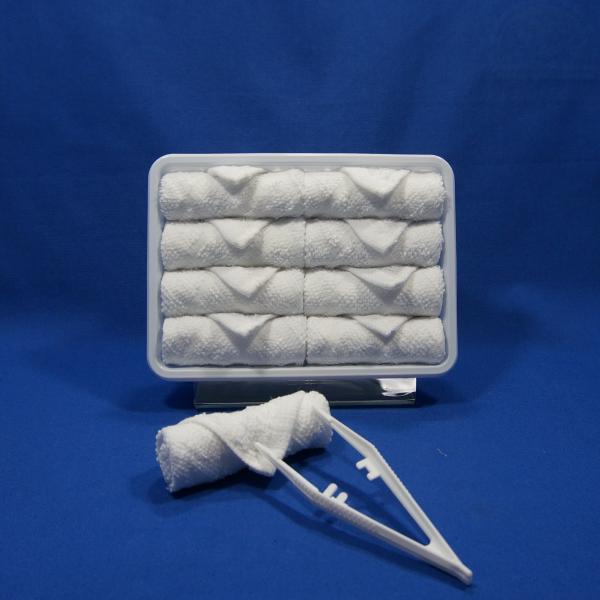 Quality Square Disposable Airline Towel Checker for sale