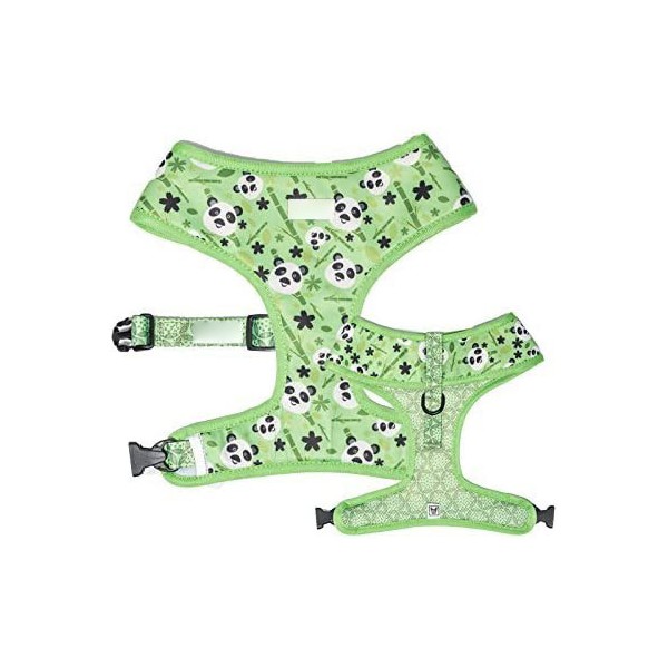 Quality Comfortable Reversible Dog Harness Adjustable Buckle Easy To Clean Fits Bulldogs / Pugs for sale