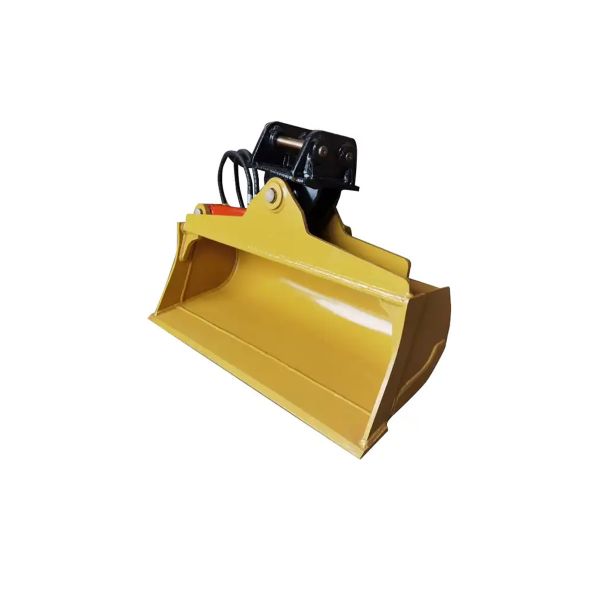 Quality Single Cylinder Hydraulic Tilting Mud Bucket 2.5T Q345B Q460 for sale