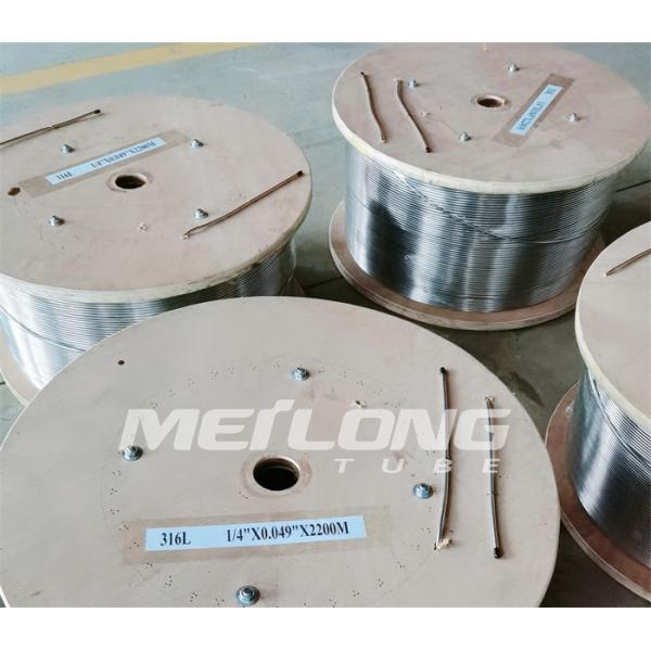 Quality Duplex 2205 Stainless Steel Coiled Tubing 10000Psi Stainless Steel Capillary for sale