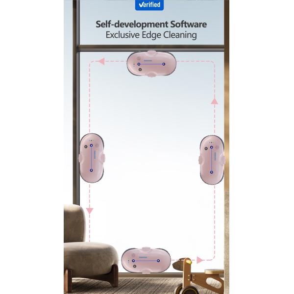 Quality Automatic Window Cleaning Robot with Water Spray Voltage V 24V Professional for sale