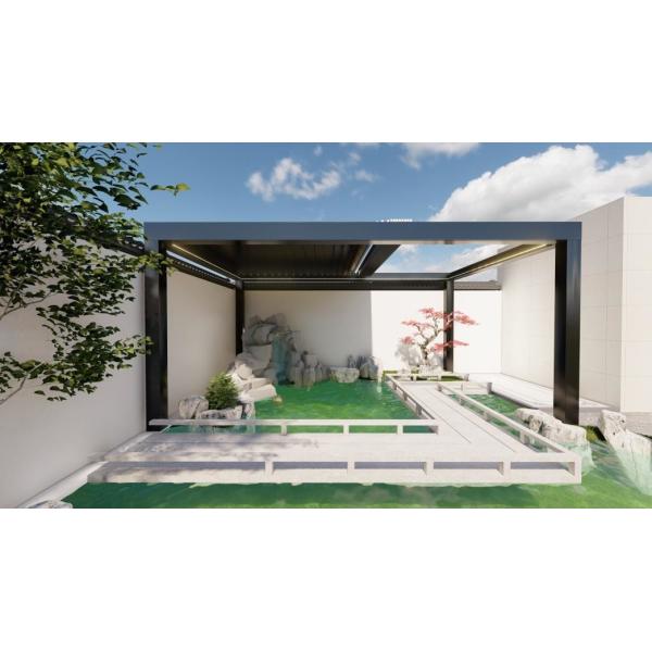 Quality New technology outdoor motorized retractable pergola for sale