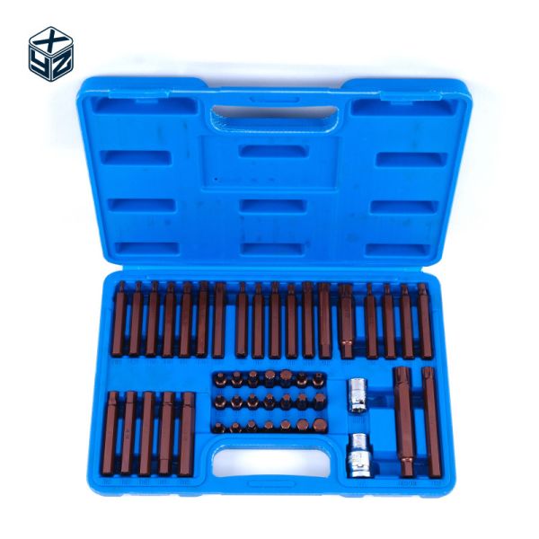 Quality Multifunctional 48pcs S2 Plastic Box Bits Set in Natural Finish for Precision for sale