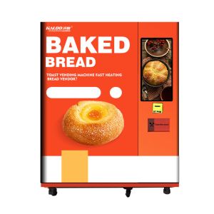 Quality Self Service Hamburger Vending Machine With Microwave Oven 3000W for sale