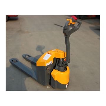 Quality Walk Type Powered Pallet Truck , Compact Structure Automatic Pallet Jack for sale
