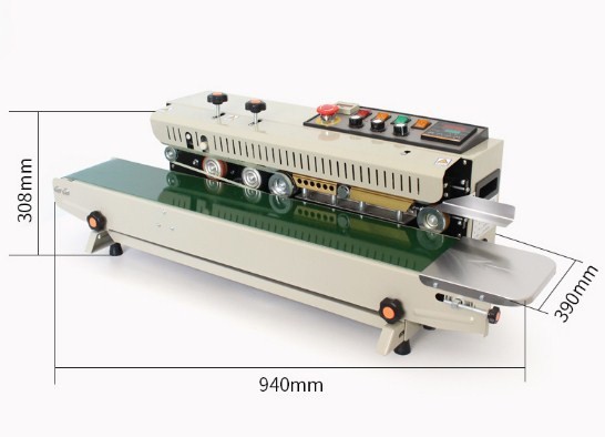 Quality Aluminum Foil/Plastic Bags Continuous Band Sealer with Single Layer Thickness≤0 for sale