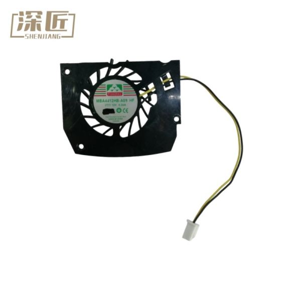 Quality Card Fan ATM Parts Kiosk CRM Assy MBA4412HB-A09 12V 0.24A Cooling Fan Graphics Wincor Diebold GRG Hyosung NCR OKI Glory NMD for sale