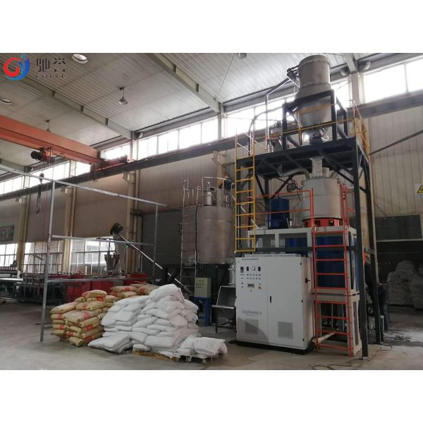 Quality Automatic Feeding Mixing Conveying System For WPC Door Frame Profile Extrusion for sale