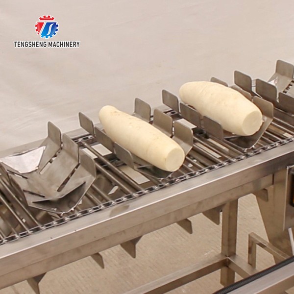 Quality Automatic Vegetable Radish Corn Taro Cutting Half Machine for sale