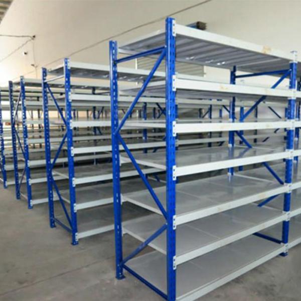 Quality Storage and Organization Medium Duty Racking Warehouse Garage Rack with Blue for sale