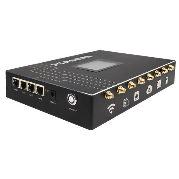 Quality 4G 5G LTE Bandwidth Bonding Router 4 SIM 0.8A-1.5A Practical for sale