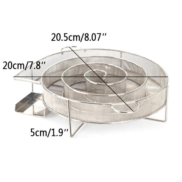 Quality 156g Cold BBQ Smoke Generator Pellet Basket Tray Grill 5cm for sale