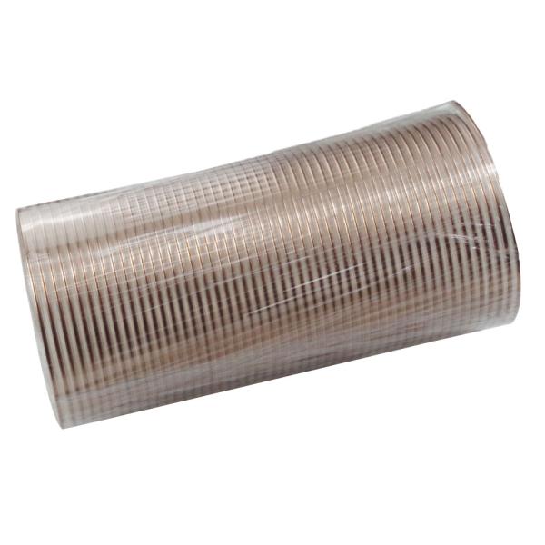 Quality Bronze Wire Reinforced TPU Ducting 0.6mm Flexible Duct Hose for Engineering for sale