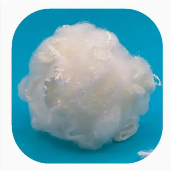 Quality spinning material acrylic fiber 5D×51mm Raw White Crimped for sale