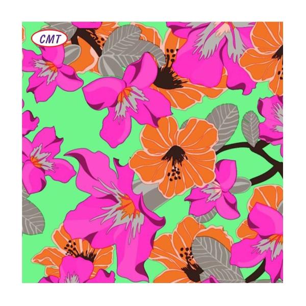 Quality Multi-pattern 100% Polyester Woven FDY Digital Printing Fabric for Dress Clothes for sale