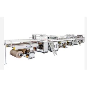 Quality Single Facer Corrugated Machine 3 Ply Automatic Corrugated Box Plant for sale