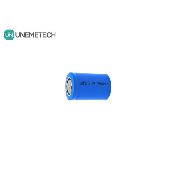 Quality 3.7V 80mAh Small Li Ion Cylindrical Rechargeable Battery 10150 For Turbo Nose Hair Cutter for sale