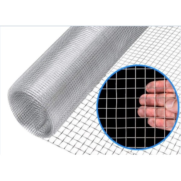 Quality 0.5mm-5mm Galvanized Steel Wire Mesh , 1.5m Square Chicken Wire Mesh for sale