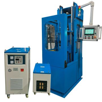 Quality PLC-controlled Vertical Shaft Quenching Machine And 100KW Induction Heating for sale