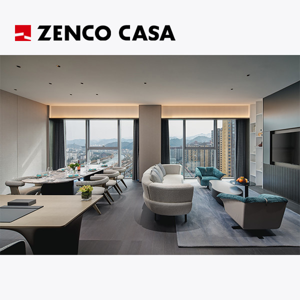 Quality Modern Hotel Suite Furniture With Custom Expansive Linear Desk for sale
