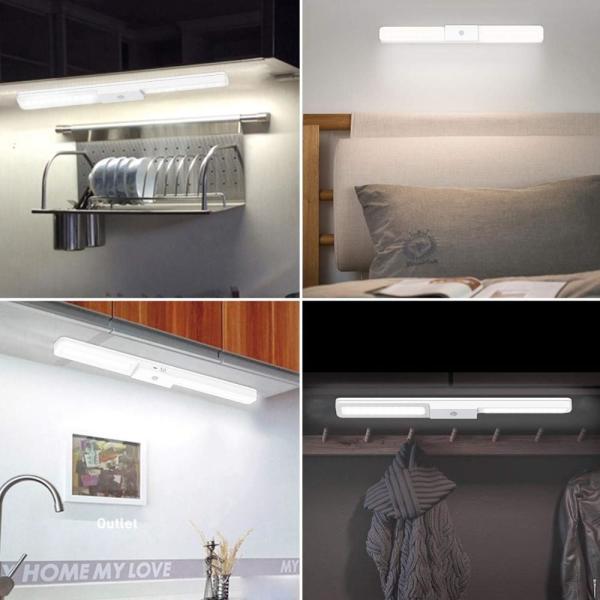 Quality 50LM 2.5W Battery Powered Led Motion Sensor Light / Rechargeable Led Cabinet for sale