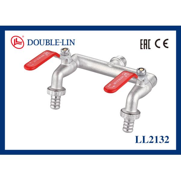 Quality Garden Flat Lever Handle Brass Stem Hose Bib Cock for sale
