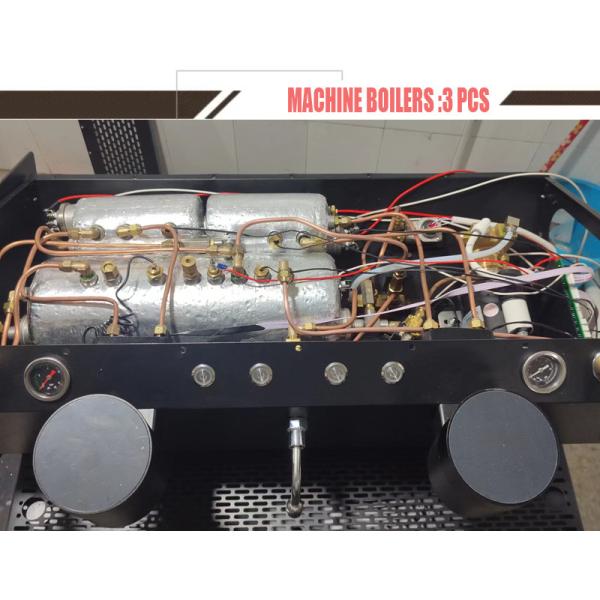 Quality Stainless Steel Commercial Espresso Coffee Machine 11L Triple Boilers Cappuccino for sale