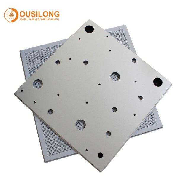 Quality Lay In Suspended Aluminum Metal Ceiling Panel for Commercial Building Decoration for sale