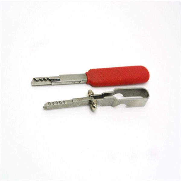 Quality Safe Inside The Groove Blade Lock Quick Open Tool Red Manual Locksmith Tools for sale