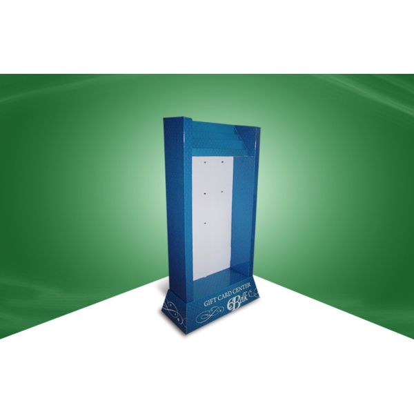 Quality Gift Cardboard Free Standing Display Units , folding cardboard shelf display for sale