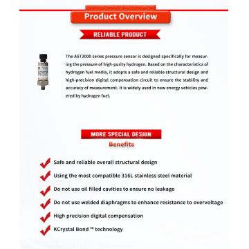 Quality AST2000-1000 Pressure Sensors 0.5-4.5V Pressure-1-2Bar Level Sensors TE with ± 0 for sale