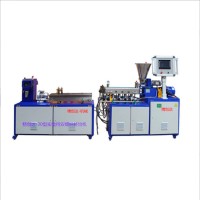 Quality Small twin-screw extruder with a production capacity of 0-15kg/h for sale
