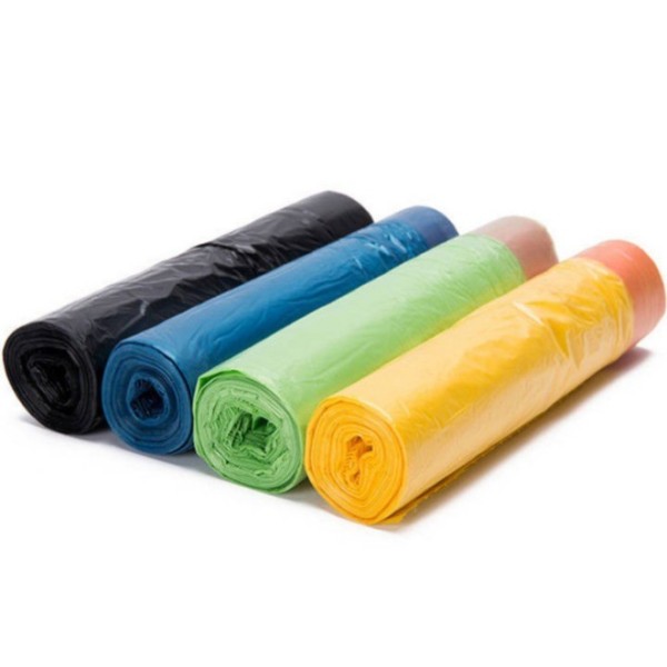 Quality Customized Logo Plastic Garbage Bags On Roll For Convenient Waste Collection for sale