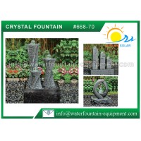 Quality Carving Granite Cast Stone Garden Fountains Indoor / Outdoor Ornaments for sale