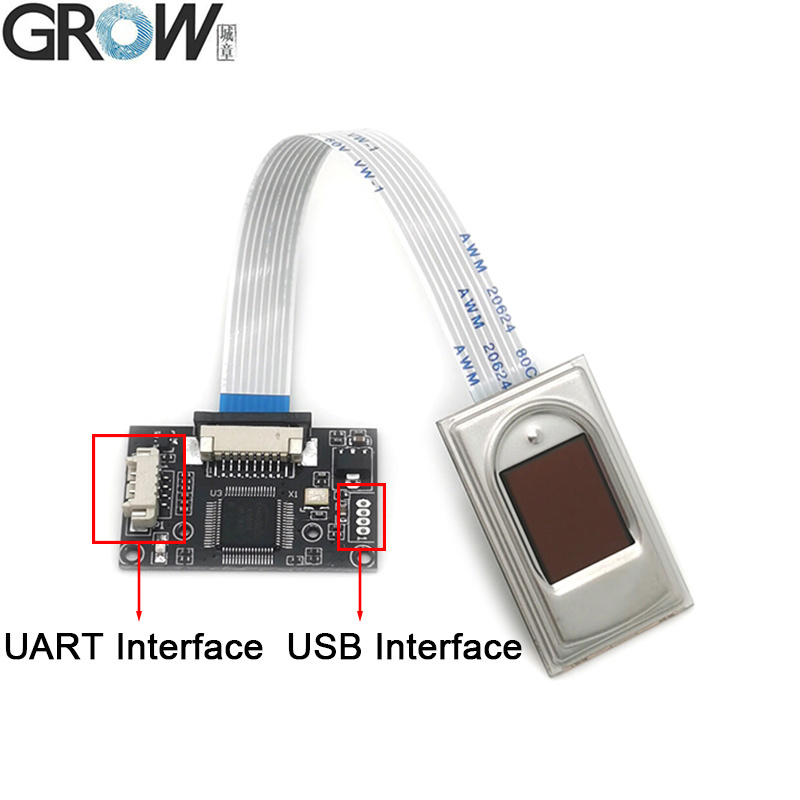Grow R306 FPC1011f3 Capacitive Fingerprint Module with Free Sdk
