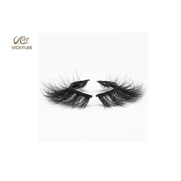 Quality Reusable 10 Times Wispy 15MM 3D Volume Lashes for sale