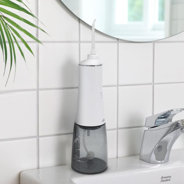 Quality OEM Handheld DIY Water Flosser Electric 350ml Tank 3 Working Modes for sale