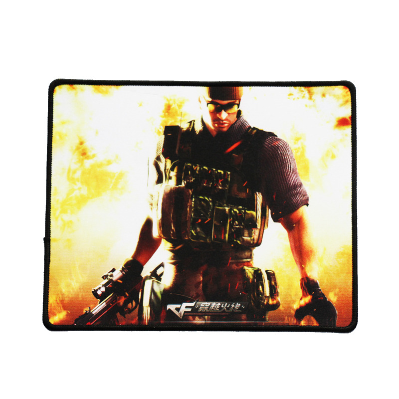 Minglu GMP-002 Hot sell Rubber Game mouse pad Computer Game mat
