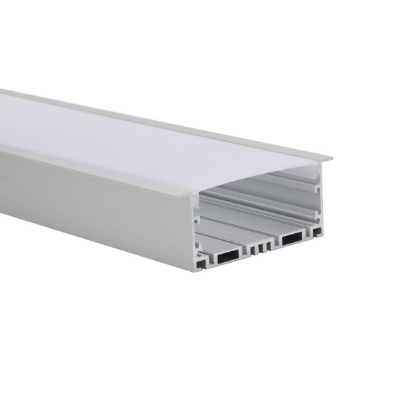 Quality 35mm 6063 T5 Recessed Aluminium Led Channel For Home for sale