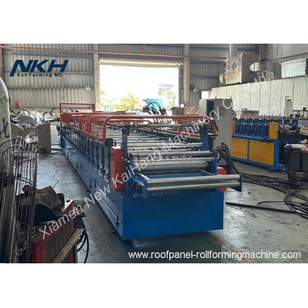 Quality Standing Seam Roof Panel Roll Forming Machine for GI Galaluminium Sheets for sale