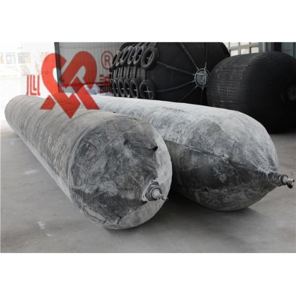 Quality Black Marine Salvage Airbags , Pneumatic Rubber Airbag High Buoyancy for sale