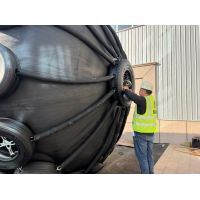 Quality Marine Rubber Fender Wholly Wrapped Technology Highly Durable for sale