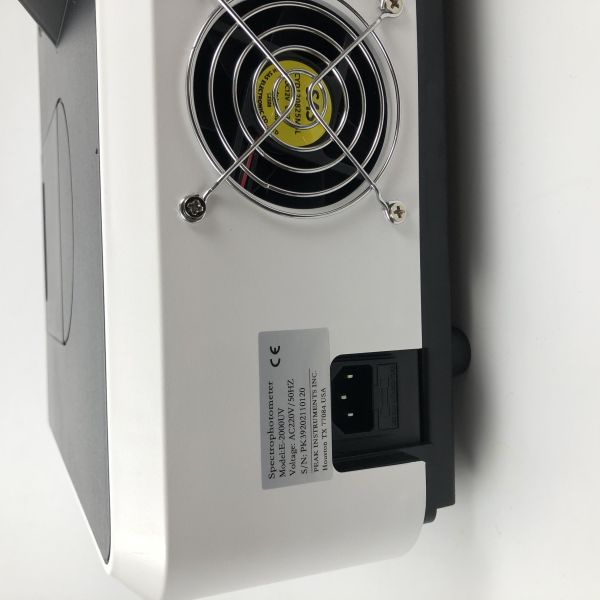 Quality USB Output Port LCD Color Touch Screen Visible Spectrophotometer with 4nm for sale