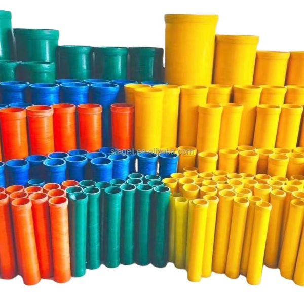 Quality Fiberglass Firework Cake Shell Fireworks 3in 4in Mortar Tubes For Parties for sale